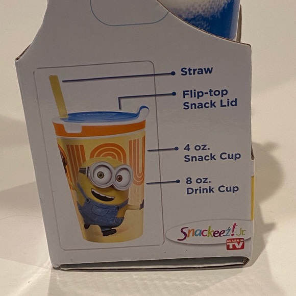 Snackeez | Kitchen | New Snackeez Jr Minions 2 In Snack Drink Cup ...